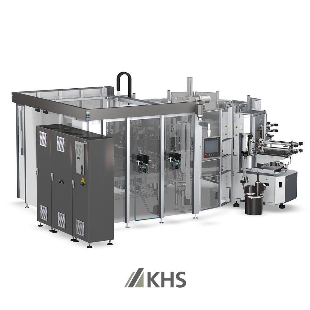KHS Innoket Neo KL cold glue labeling station - I&C Europe